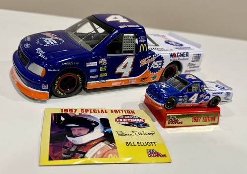 1/24 & 1/64 NASCAR Diecast - Racing Champions - Bill Elliott #4 Truck ...
