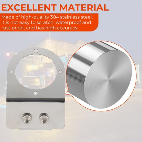 6x Watermelon Light Frame Bracket Angled Mount Billet Clamp - NOT ...