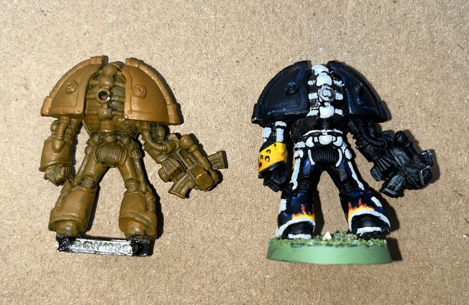 Space Marine Exo Terminator Prototype Saturnine Metal Warhammer 40k ...