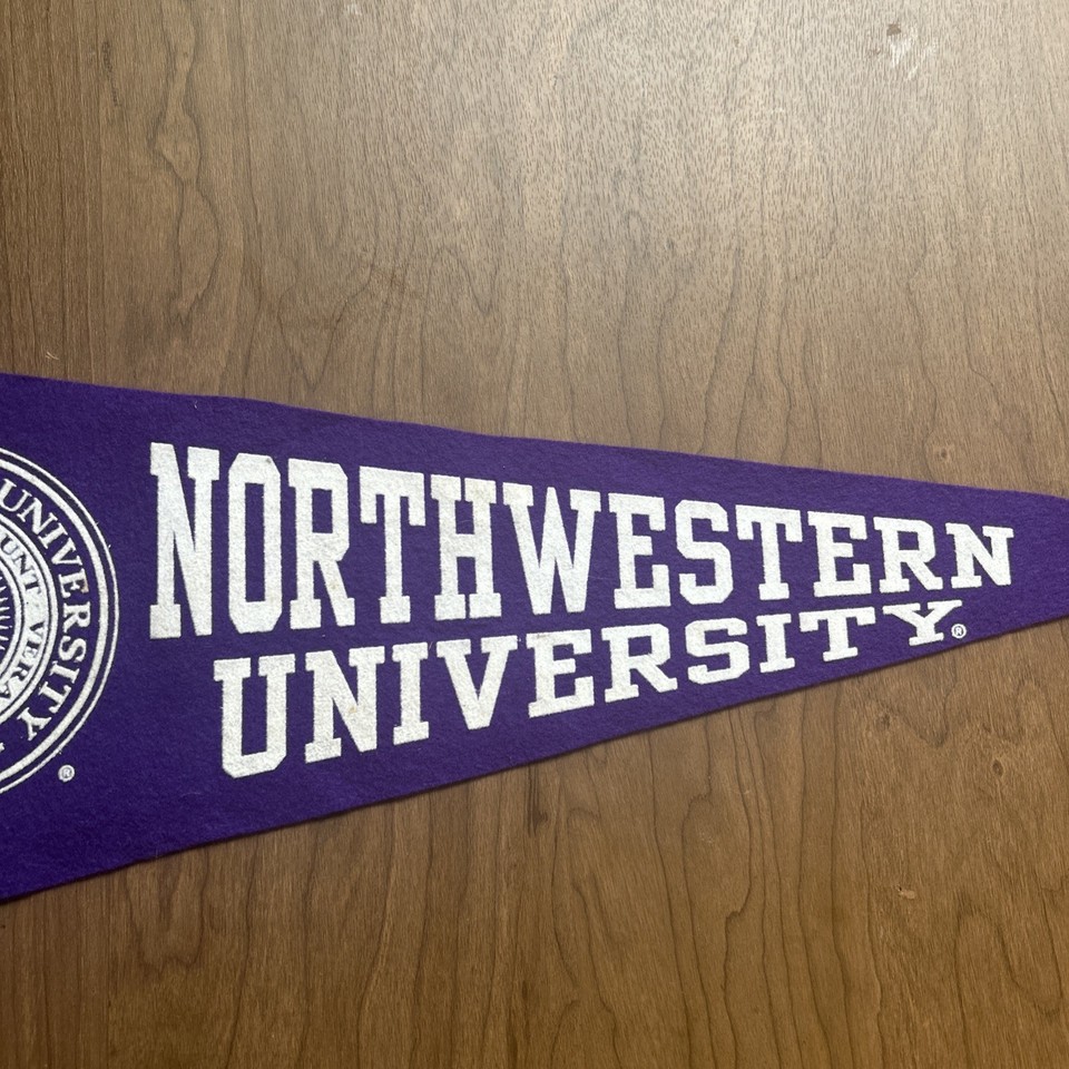 Vintage Northwestern University Felt Pennant Purple | eBay