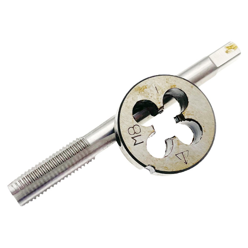 M8 x 1 Tap & Die Set RH Right Hand M8 x 1.0mm Metric Tap Die M8x1 ...