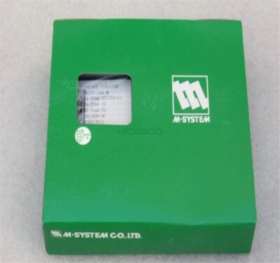 1PC NEW M-SYSTEM W2YV-AAA-M Signal Isolation Converter qn | eBay