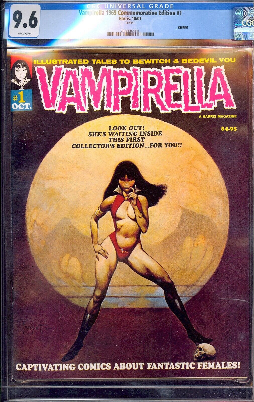 Vampirella #1 1969 Commemorative Ed 9.6 Warren 2001 Comic Magazine N12 201 cm | eBay