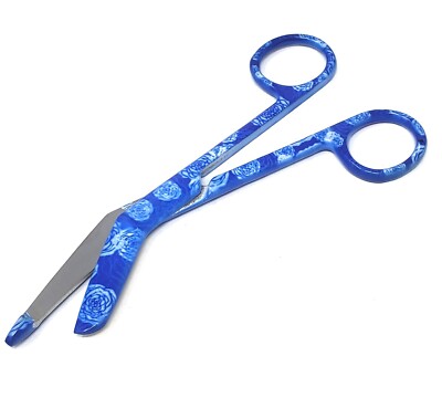 Bandage Scissors Nursing Bandages Medical Surgical Scissor 5.5" Blue ...