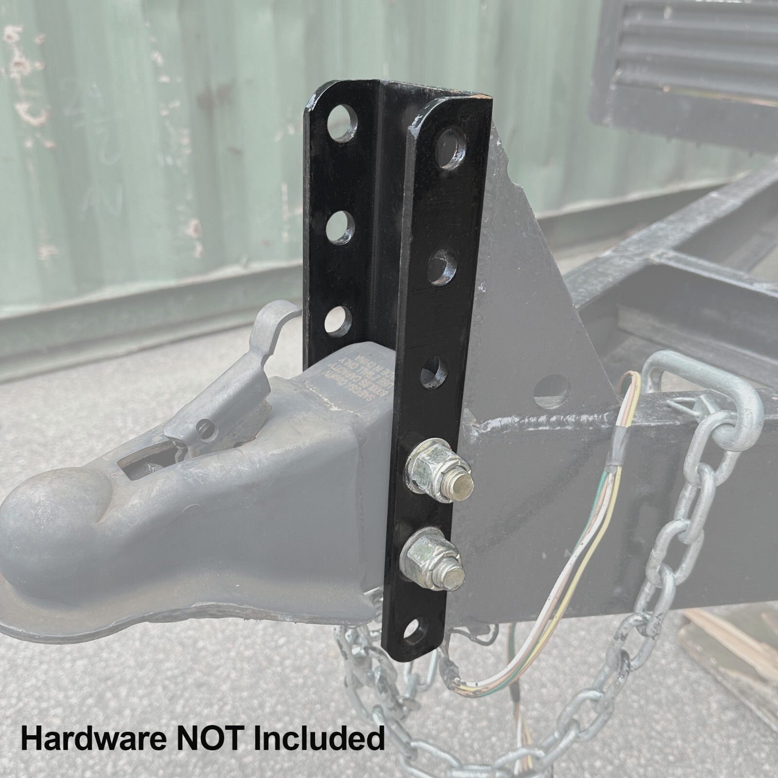 Adjustable 6 Hole, 5-Position C Channel Bracket for Trailer Coupler, 11 ...