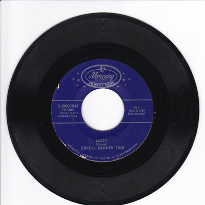 EARL GARNER TRIO Misty VG 45 RPM REISSUE | eBay