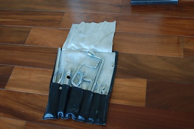 Porsche 930 911 Turbo 70s 80s Tool Kit Black Special Tools Bag ORIGINAL ...