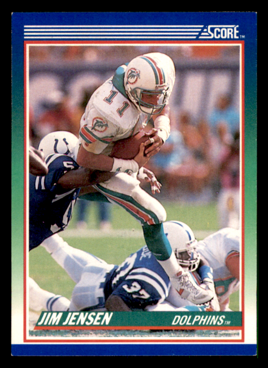 1990 Score Jim Jensen #84 Miami Dolphins | eBay