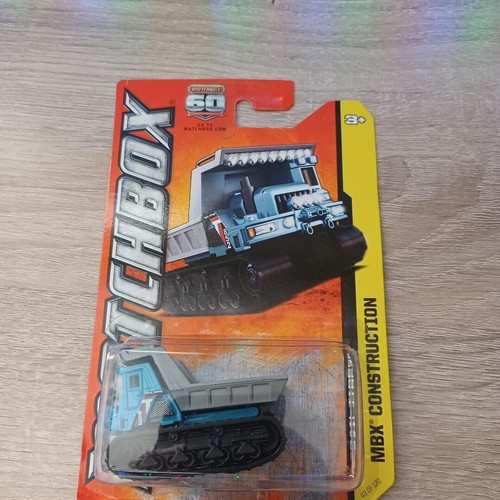 Matchbox 1/64 Diecast MBX Construction Blue Trail Tipper | eBay