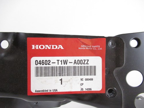 Genuine OEM Honda 04602-T1W-A00ZZ Frame Set Front Upper Bulkhead 2015 ...