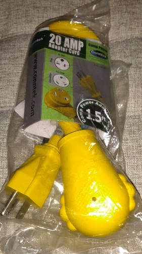 Conntek 14826 5-20P to TT-30R 20 Amp Home Outlet to 30 Amp RV Pigtail ...