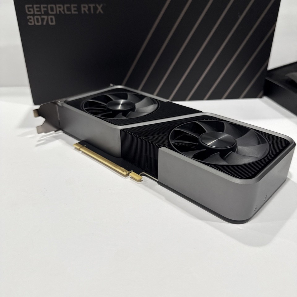 NVIDIA GeForce RTX 3070 Founder Edition 8GB Graphics Card Original Box ...