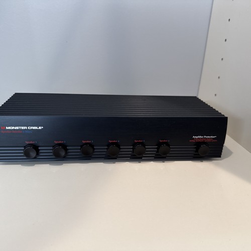 Monster Cable 6-Way Speaker Selector with Amplifier Protection | eBay