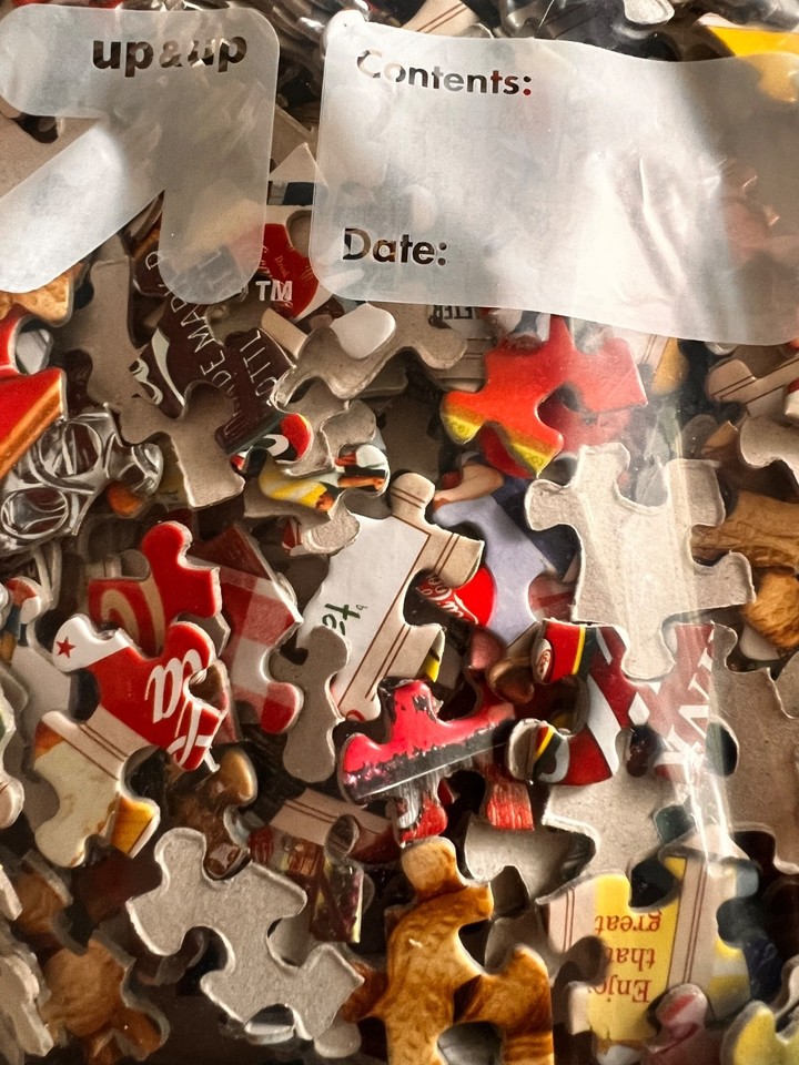 Springbok Collector's Table Coca-Cola 500 Piece Jigsaw Puzzle Springbok ...