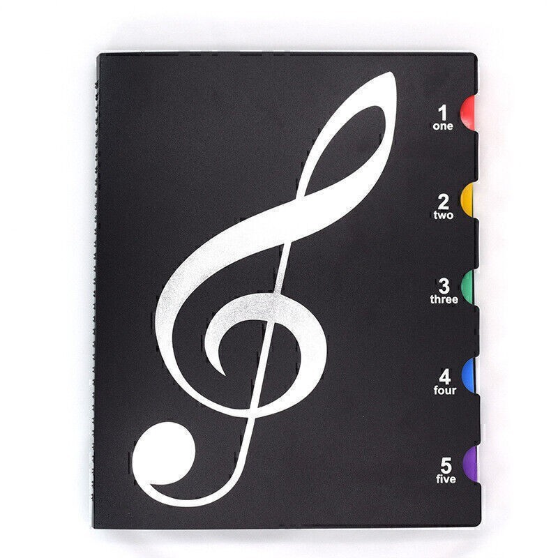 Music Sheet Organizer File Paper Document Storage Folder Holder A4 Size ...