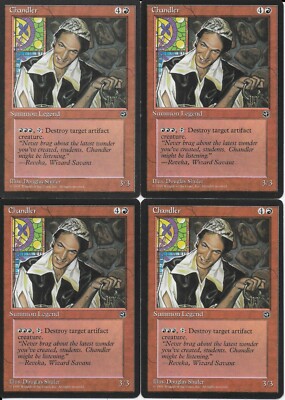 MTG: CHANDLER Homelands COMMON; played, Excellent condition x4 | eBay