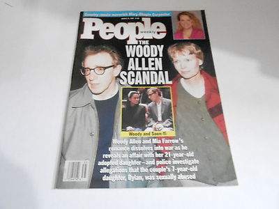 AUG 31 1992 PEOPLE magazine (NO LABEL) UNREAD - WOODY ALLEN SCANDEL | eBay
