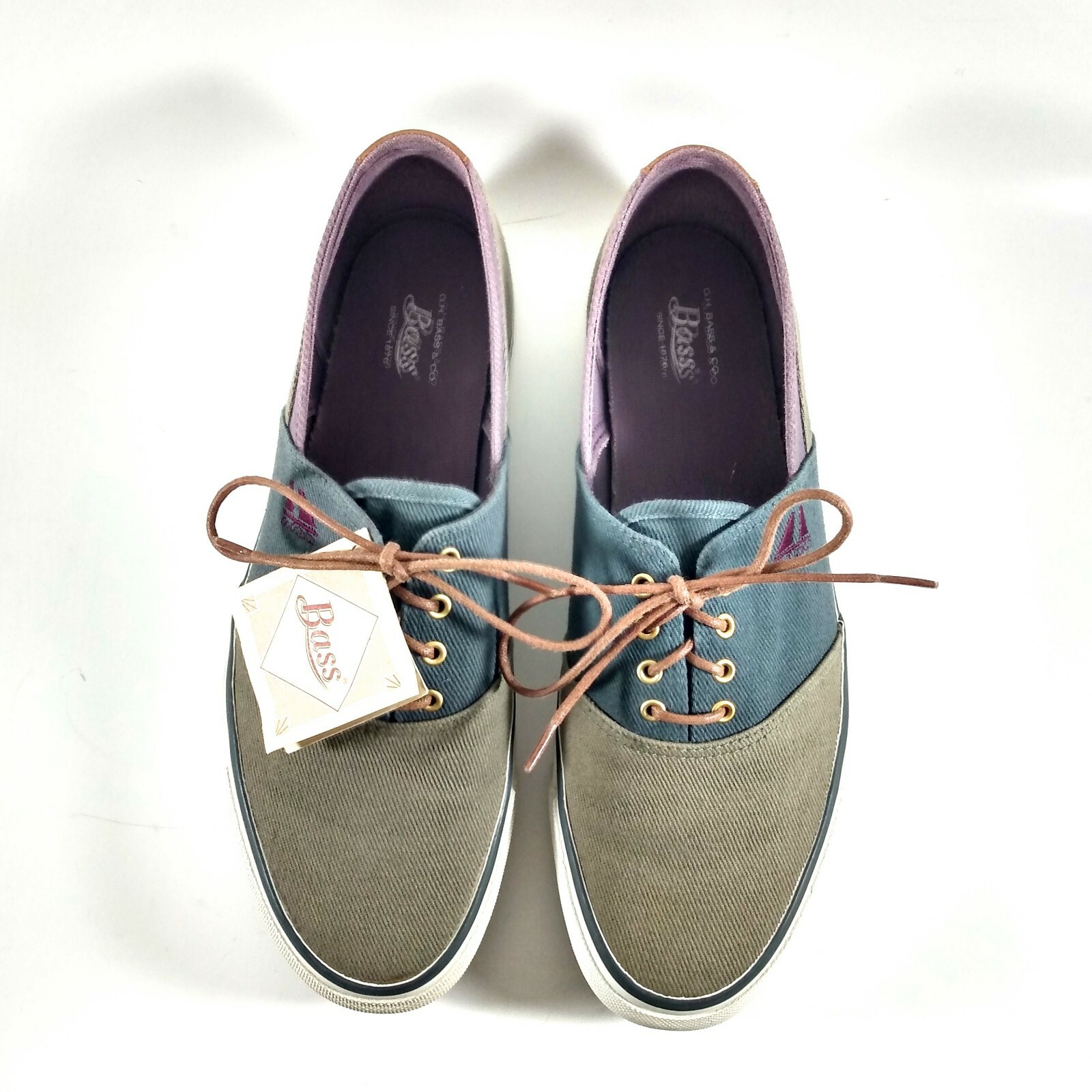 Bass Canvas Boat Shoes