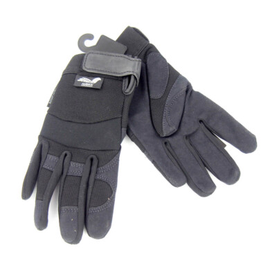 Hawk Armor Skin 2137BK Synthetic Leather Tough Work Gloves XS | eBay