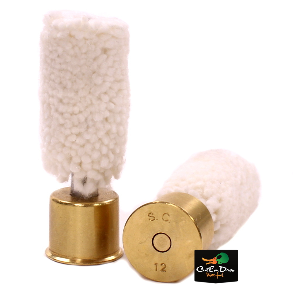 CARLSON'S 12 GAUGE SHOTGUN BRASS AND WOOL SNAP CAPS PAIR 2 PACK ...