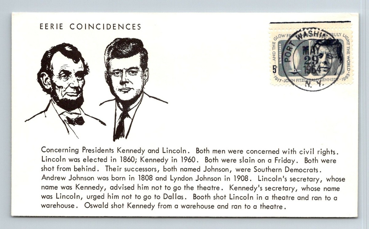 John F Kennedy And Abraham Lincoln JFK Assassination: 8 Strange