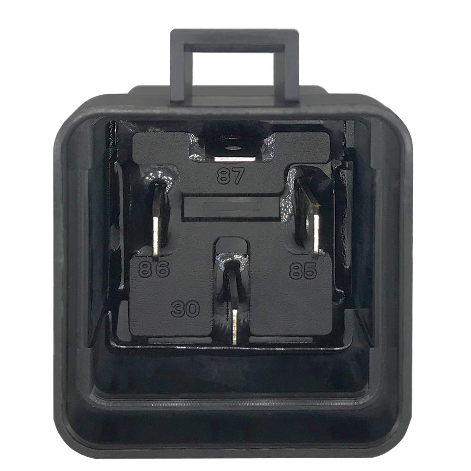 irhapsody 4-pin 40/30AMP 12V DC Waterproof Relay with Heavy Duty Wires ...