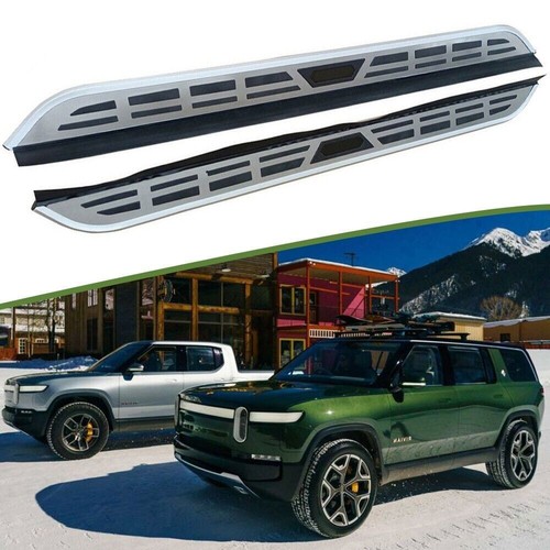 Running Board Side Step Pedal Nerf Bar Fits for Rivian R1T R1S 2022 ...