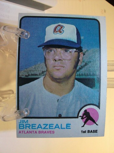 1973 Topps Baseball Card #33 Jim Breazeale RC (86312) | eBay