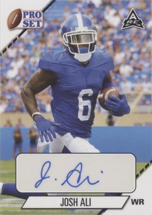 2021 Leaf Pro Set College Josh Ali #PS-JA1 for sale | eBay