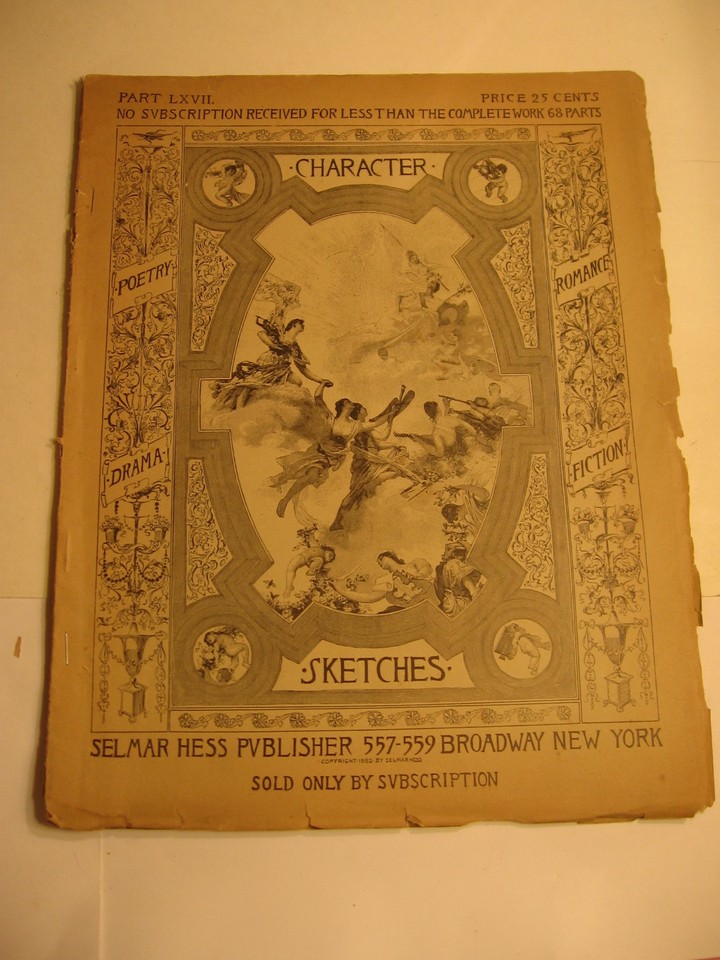 1892 Character Sketches & Engravings Part LXVII | eBay