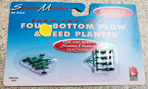 Life Like HO 1:87 Scale Scene Master #1625 Farm Implements Plow & Seed ...