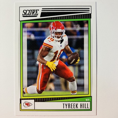 Tyreek Hill 2022 Panini Score Football Base Card # 113 Kansas City ...