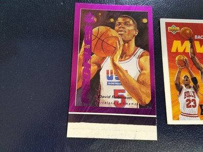 David Robinson Dream Team USA Bulls #22 ICON PURPLE PROFILES RARE PROOF ...