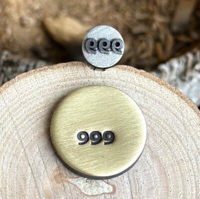 999 Metal Steel Punch Stamp Marking Metal Die Impact Punch Stamp Tool ...