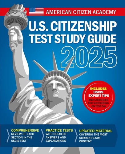 US Citizenship Test Study Guide: This Book Includes All 100 USCIS ...