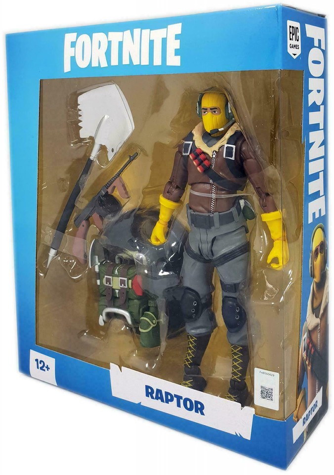 McFarlane Toys Epic Games Fortnite Raptor 7" Action Figure New | eBay