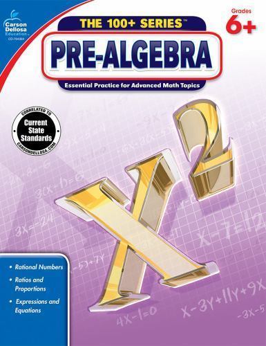 Pre-Algebra, Grades 6 - 8: Volume 15 9781483800769| eBay