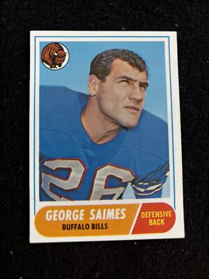 1968 TOPPS # 201 GEORGE SAIMES C 1684 | eBay