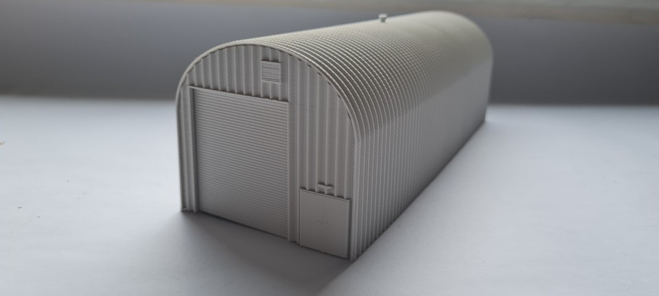 Model Railway 1 or 2 Track Modern Loco Sheds / Garage Buildings OO ...