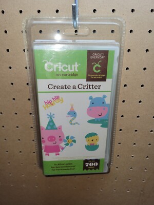 Cricut CREATE A CRITTER Shapes Cartridge Up to 700 Images | eBay