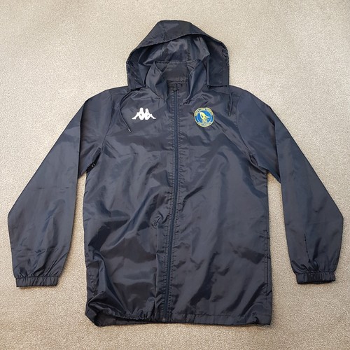 Kappa Kings Lynn Mens Jacket Medium Blue Football Windbreaker Rain Coat ...
