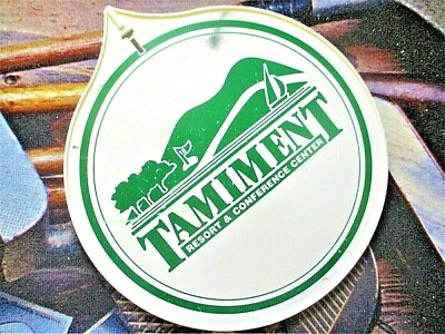 vtg - PGA Golf Bag Tag - TAMIMENT RESORT gc - Tamiment PA | eBay