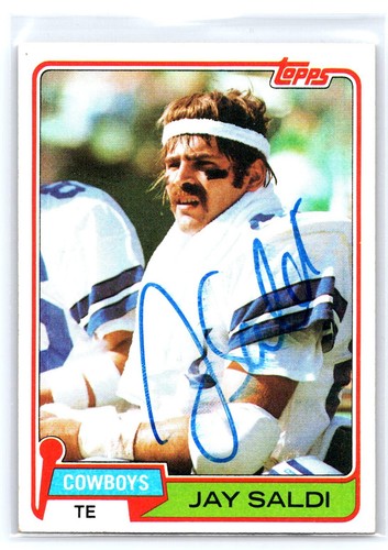 Jay Saldi Autographed Signed Card 1981 Topps #53 Auto | eBay