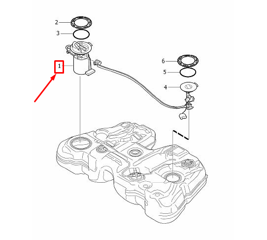 VOLVO V60 Kraftstofffördereinheit 31372903 NEU ORIGINAL online kaufen ...