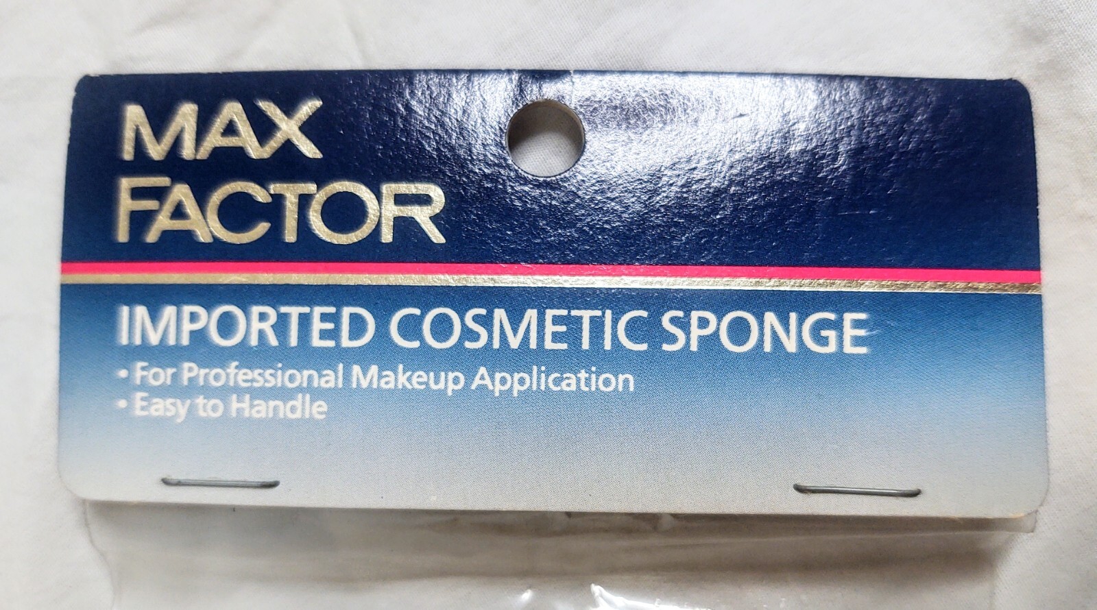 Hard To Find MAX FACTOR Imported Cosmetic Sponge NEW OLD STOCK Made n ...