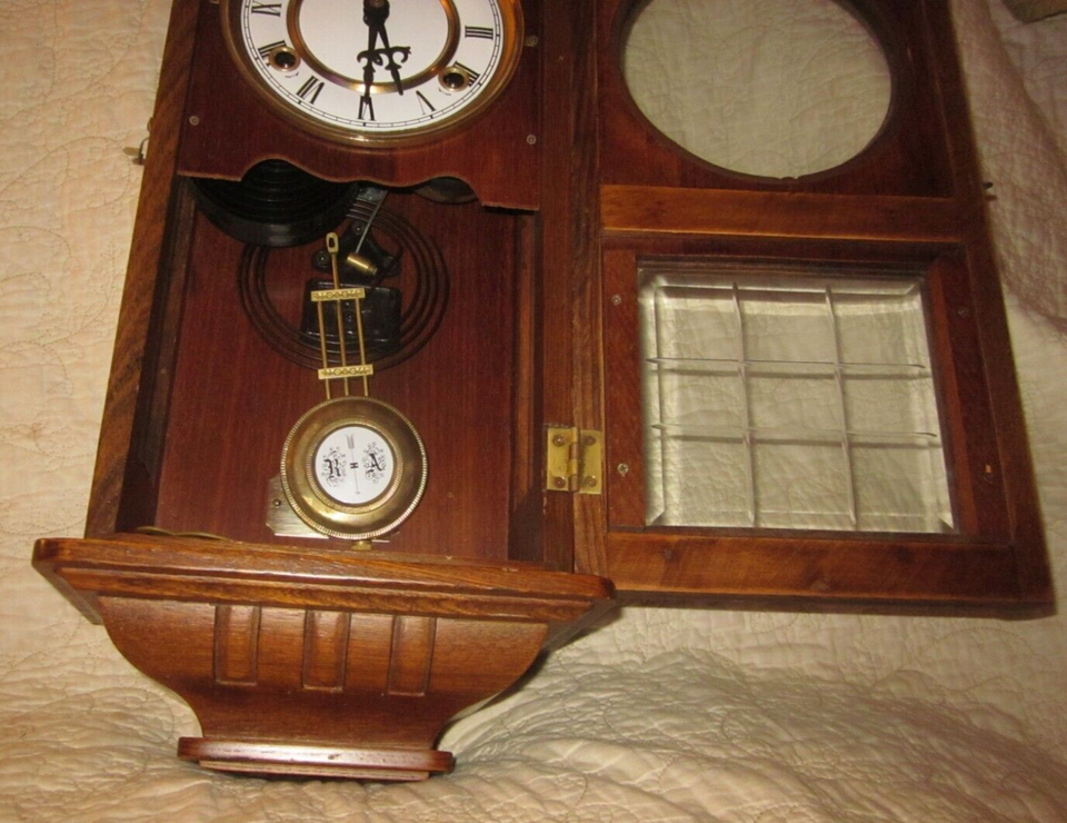 vintage CENTENNIAL PARLOR CLOCK working with key wall clock | eBay