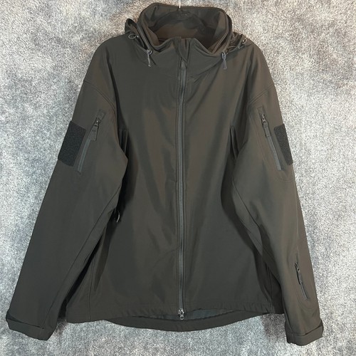Condor Jacket Mens 3XL Black 602 Summit Soft Shell Concealed Hood ...