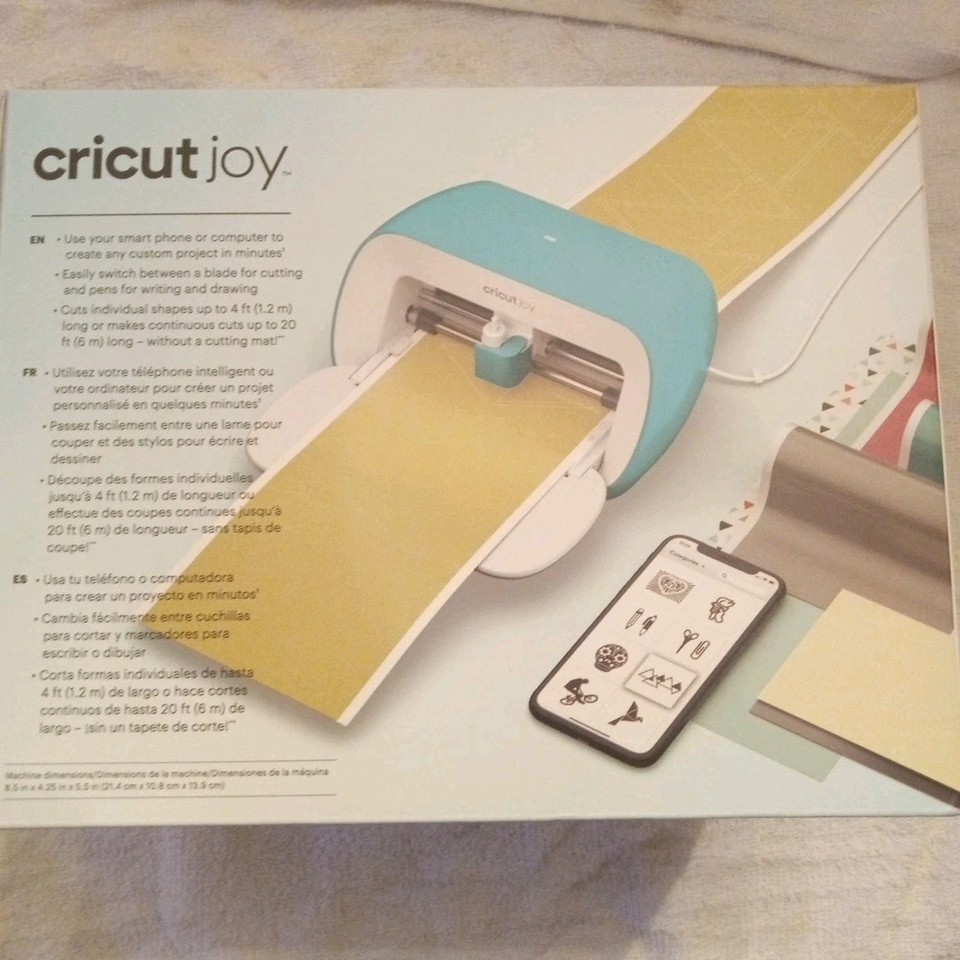 Cricut Joy Compact Smart Cutting Machine DIY Portable NEW SEALED ...