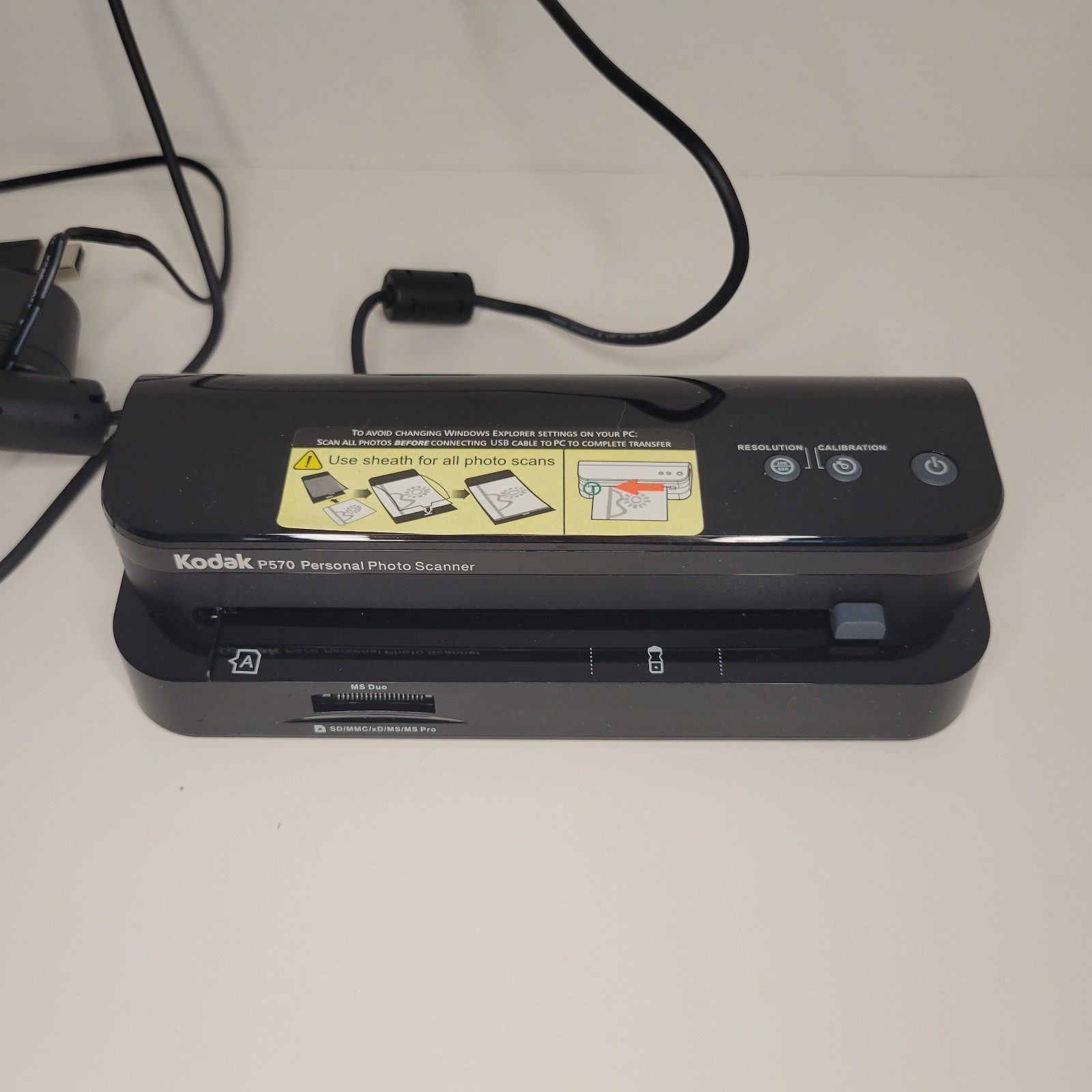 Kodak P570 Black 5x7 Professional Personal Photo Handheld Scanner | eBay