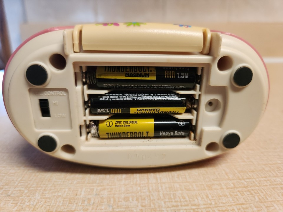 Vtg Barbie Mini Boombox 3 In 1 Cassette CD Radio 1999 *SEE VIDEO* WORKS ...